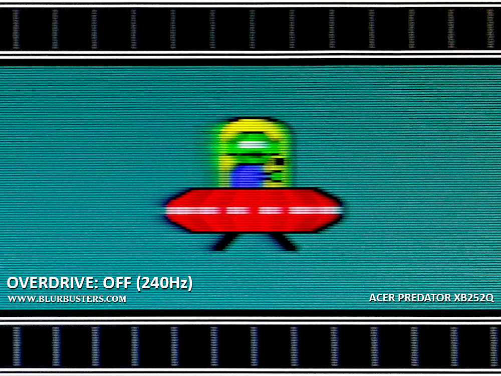 240Hz XB252Q Pursuit Test Preview | Blur Busters